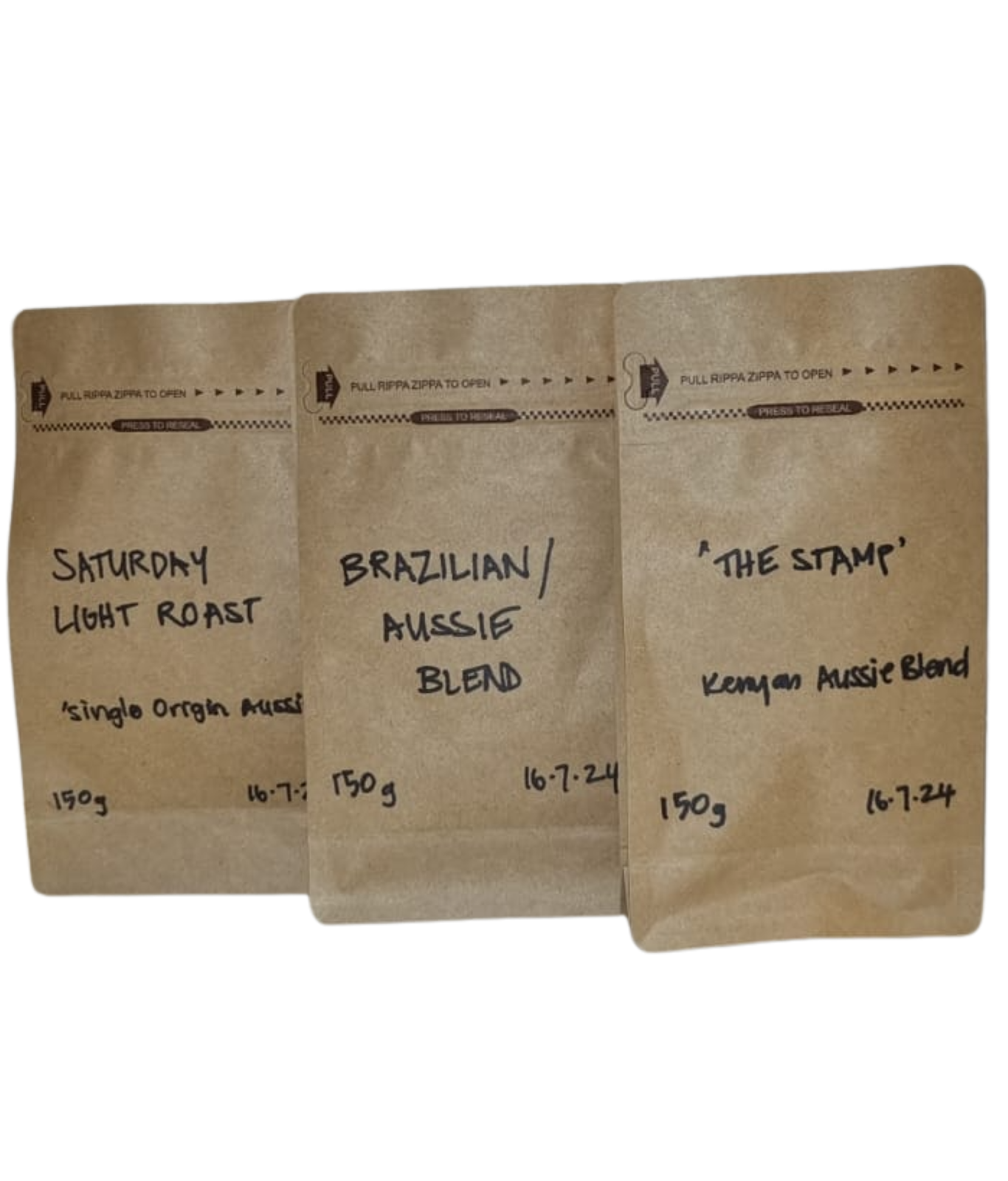 Sample Packages – The Folk Roaster